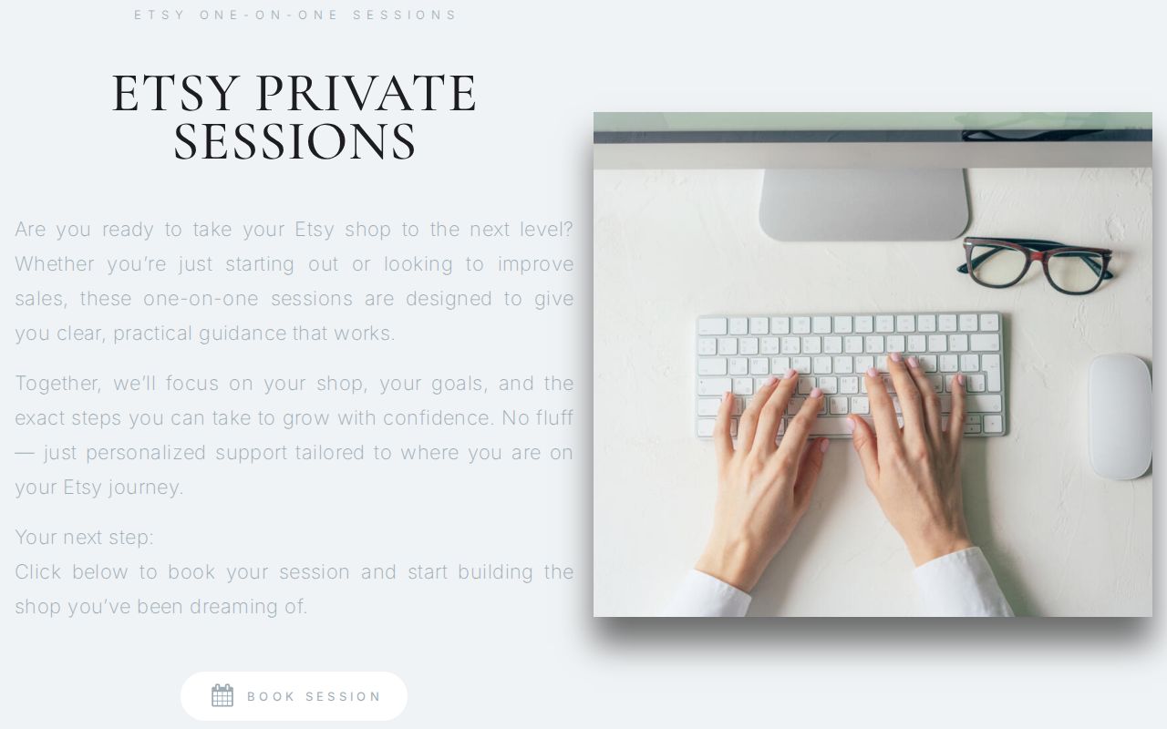 Etsy One-On-One 1